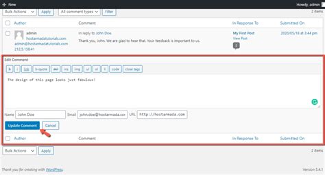 Managing The Comments Of Your Wordpress Based Website Hostarmada