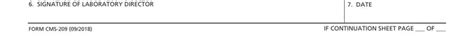 Laboratory Personnel Cms 209 Pdf Form Formspal