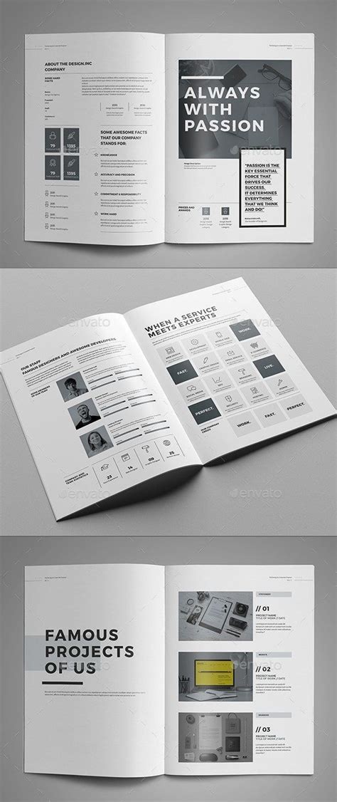 Pages Professional Business Proposal Portfolio Template InDesign Word Apple Magazine