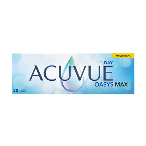 Ежедневные линзы ACUVUE® OASYS® MAX 1-Day MULTIFOCAL