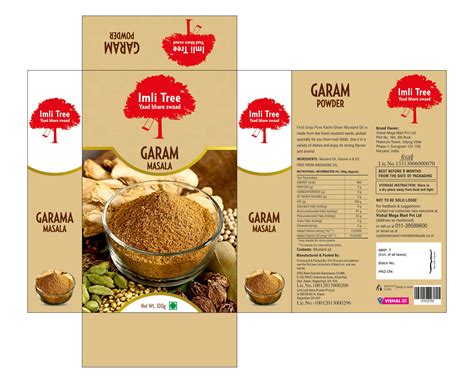 Spice And Nut Inspired Packaging Design