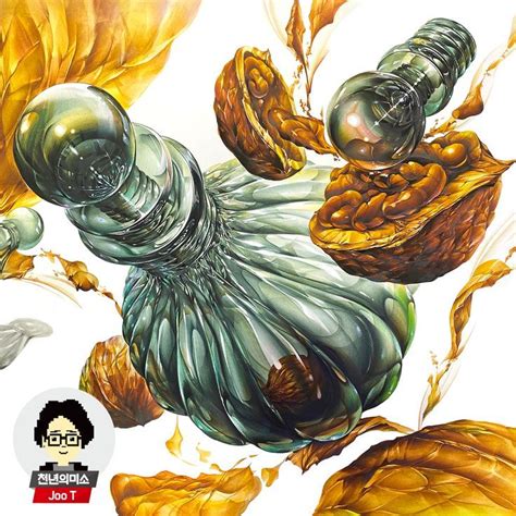 천년의미소 기초디자인 그림 그림 디자인 향수병