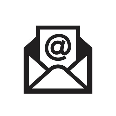 Premium Vector Icon Mail Message Inbox Envelope Flat Style Icon