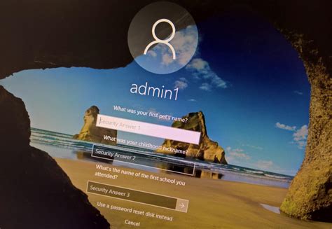 how to reset account password on windows 10 pureinfotech