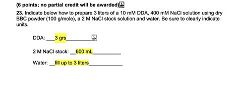 Solved 6 Points No Partial Credit Will Be Awarded Ssp