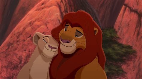 We Never Get To See Simba And Nala Kiss By Touching Their Noses Like