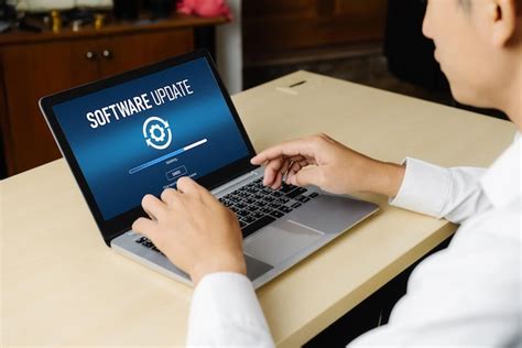 Premium Photo Software Update On Computer For Modish Version Of Device Software Upgrade