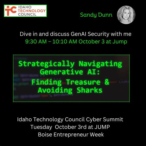 Sandy Dunn On Linkedin Genaisecurity Owasp Llm Chatgpt