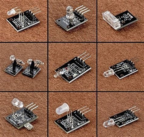 kumn completo 37 en 1 mdulo sensor proyectos para starter kit para arduino uno raspberry pi mega