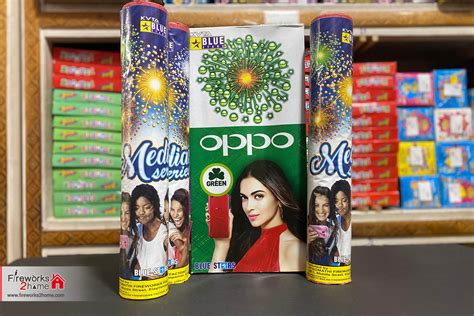 Oppo Green By Blue Star Pieces Per Box Fireworks Home