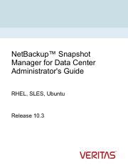 Stopping Container Flexsnap Fluentd Done Deploying NetBackup Snapshot Manager Course Hero