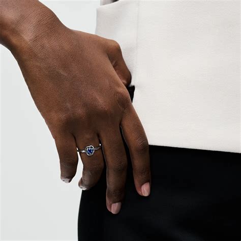 Каблучка Синє коло вічності 192993c09 купити в Києві ≡ Pandora