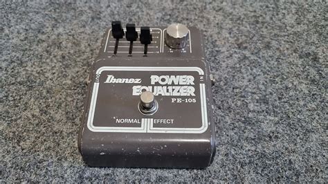 Ibanez Pe 105 Power Equalizer Serviced 1970s Brown Reverb