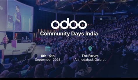 Vaibhav Suthar On Linkedin 🌟 Join Us At Odoo Community Days Hosted By Odoo India 🚀 Its The