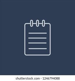 Notepad Point Vector Stock Vector Royalty Free Shutterstock