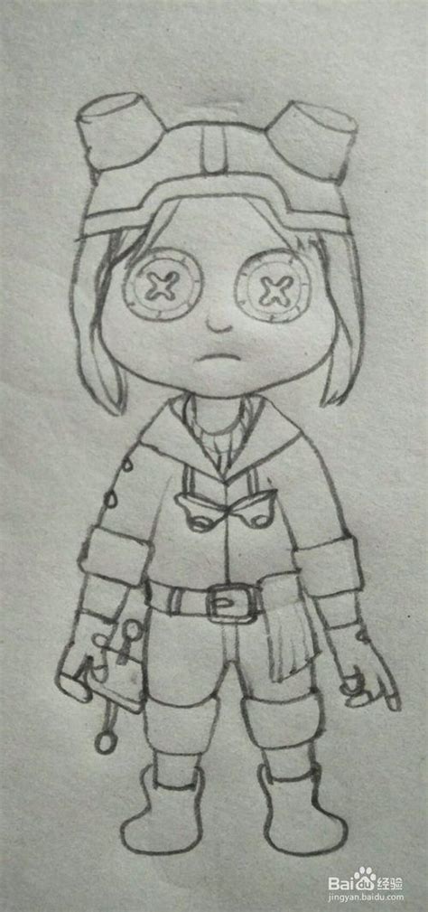 第五人格厂长q版简笔画 简笔画图片大全 普车都