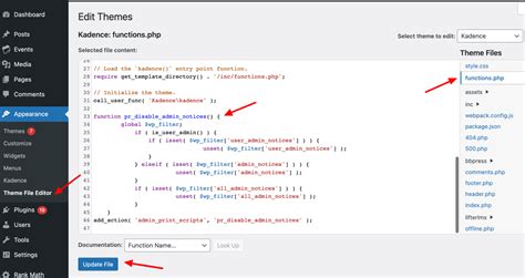 How To Disable Wordpress Admin Notifications 2 Ways