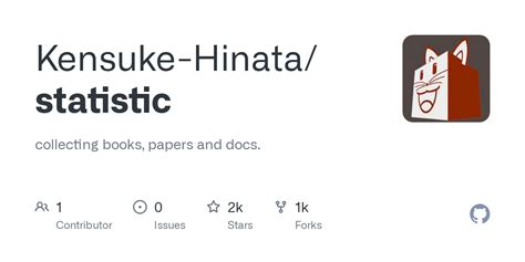 GitHub Kensuke Hinata Statistic Collecting Books Papers And Docs