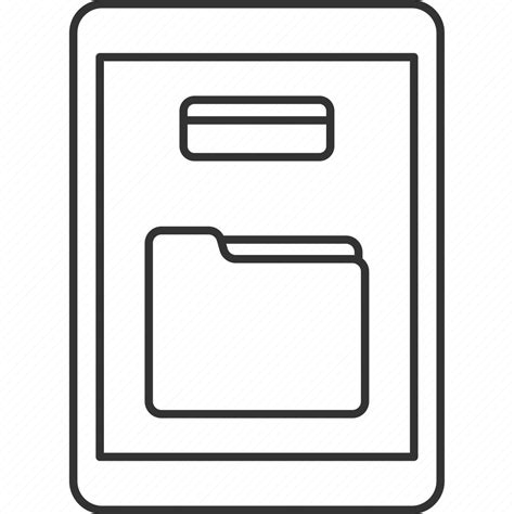 Data Storage Folder Archive Security Icon Download On Iconfinder