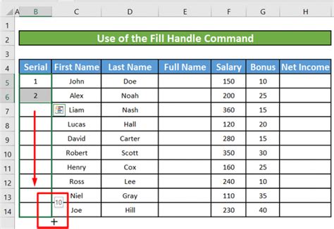 How To Apply Autofill Shortcut In Excel 7 Methods Exceldemy