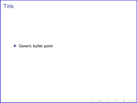 Cool Bullet Points In Latex