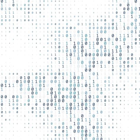 Premium Photo Binary Code Digital Technology Background Made With