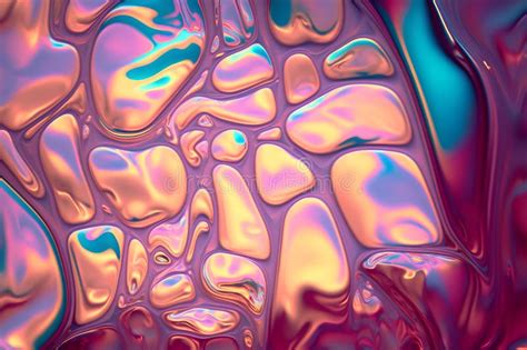 Molten Fluid Metallic Texture Stock Illustration Illustration Of Gold Bronze 274812196