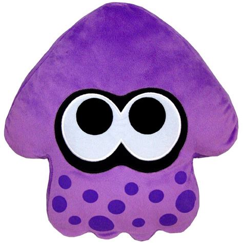 Splatoon Plush Purple Splatoon Squid Cushion Re Run Splatoon Squid Splatoon Nintendo Plush