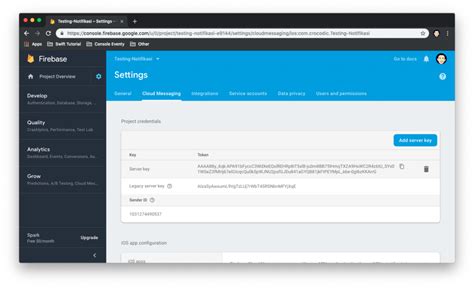 Memasang Notifikasi Firebase Di Xcode Swift
