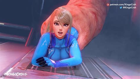 Space Bounty Hunter Gets Eaten By Worm Vore