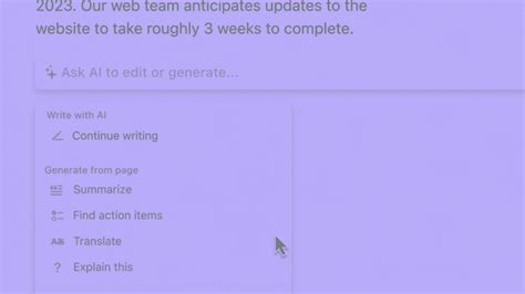 Notion AI Explained How The Generative AI Tool Makes Note Taking