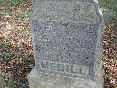 Henry J Mcgill 1835 1909 Find A Grave Memorial