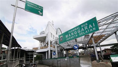 Terminal Manggarai Dalam Proses Renovasi