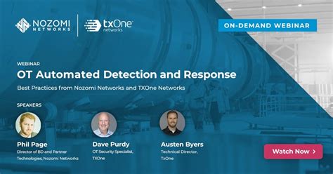Webinar Ot Automated Detection And Response Webinar Ot Automated Detection And Response