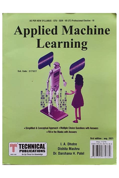7th Sem Be Applied Machine Learning By Technical Lucky Book Store