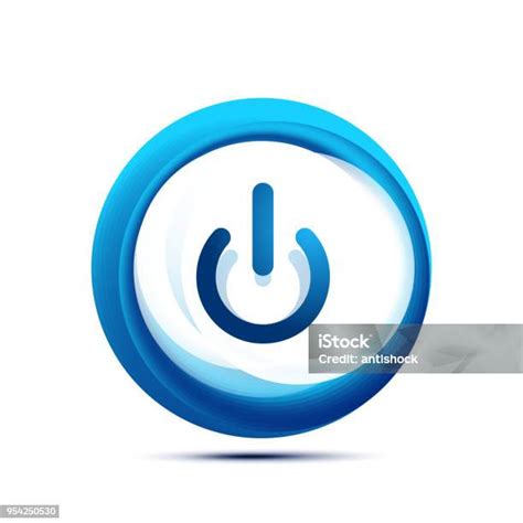 유리 투명 효과 전원 시작 버튼에 아이콘을 벡터 Ui 또는 애플 리 케이 션 심볼 디자인 0명에 대한 스톡 벡터 아트 및 기타 이미지 0명 개념 그래픽 사용자