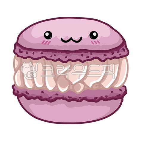 마카롱 디저트 달콤 간식 벡터 사진이미지일러스트캘리그라피 Ya9390작가