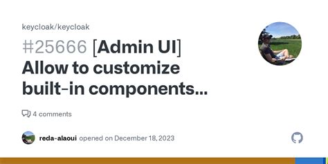 Admin Ui Allow To Customize Built In Components Administration Ui Via Configuredprovider