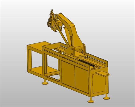 轨道移动式浮动安装助力臂小车 Step 模型图纸下载 懒石网