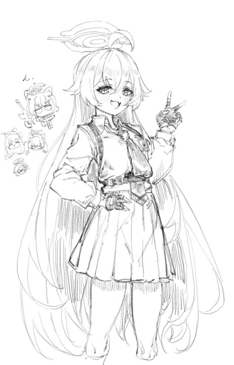 Shiroko Hoshino Nonomi Serika And Ayane Blue Archive Drawn By Indinu Danbooru