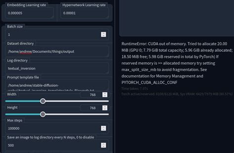 Bug Memory Allocation Issues Hypernetwork Training · Issue 3504