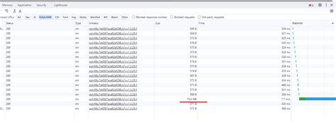 Web Request Gets Terminated In The Browser When The Response Data Size Limit Gets Exceeded