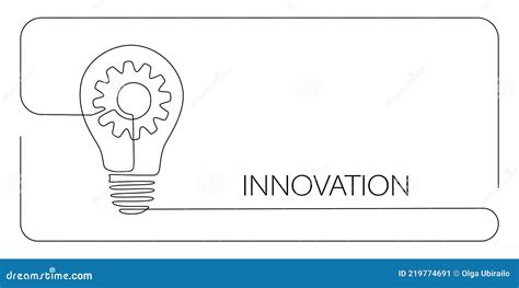 Continuous Innovation Infographic Diagram Banner Template Vector Is Dynamic Business Framework
