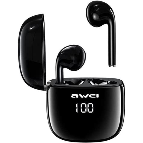 Awei Tws Wireless Earbuds Black T28p