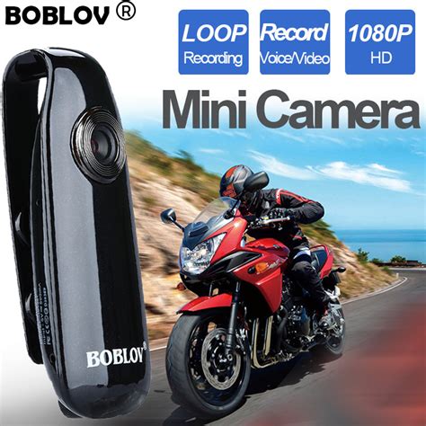 Boblov 007 Body Mini Sport Action Camera Hd 1080p 128gb Motion Detect 560mah 3h Recording Dvr