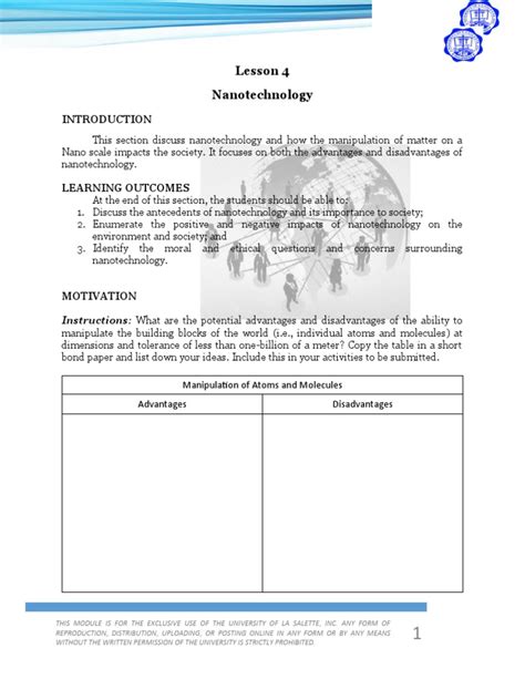 Sts Module 3 Lesson 4 5 1 Pdf Greenhouse Effect Nanotechnology