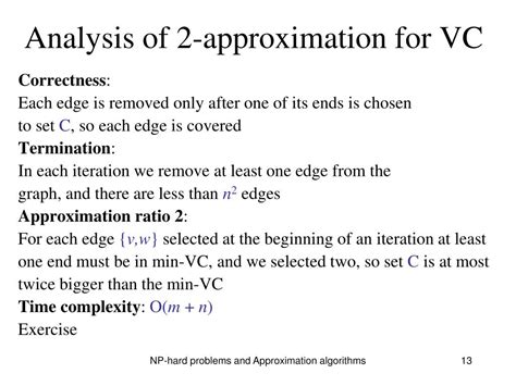 Ppt Lectures On Np Hard Problems And Approximation Algorithms
