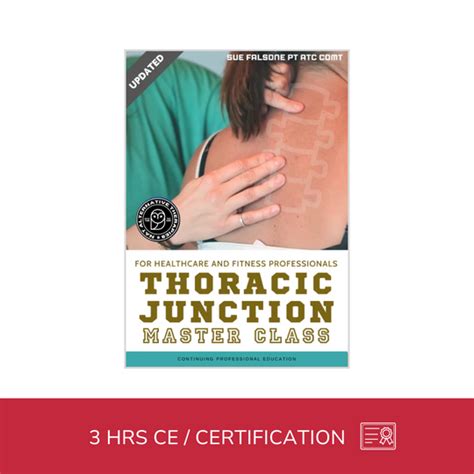 The Cervical Thoracic Junction 3 Hrs Niel Asher Education