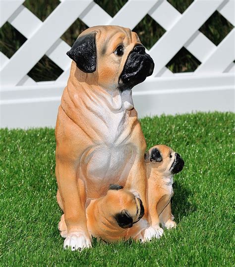 ᐉ Фігура садова Сім`я мопсів • Краща ціна в Києві Україні • Купити в Епіцентр