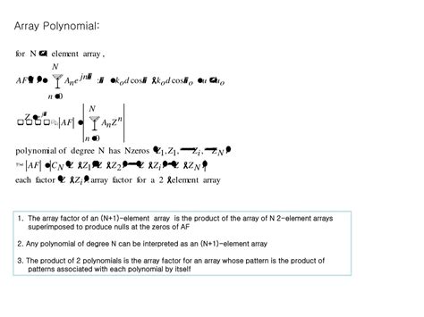 Ppt Ii Array Antennas Powerpoint Presentation Free Download Id9380028